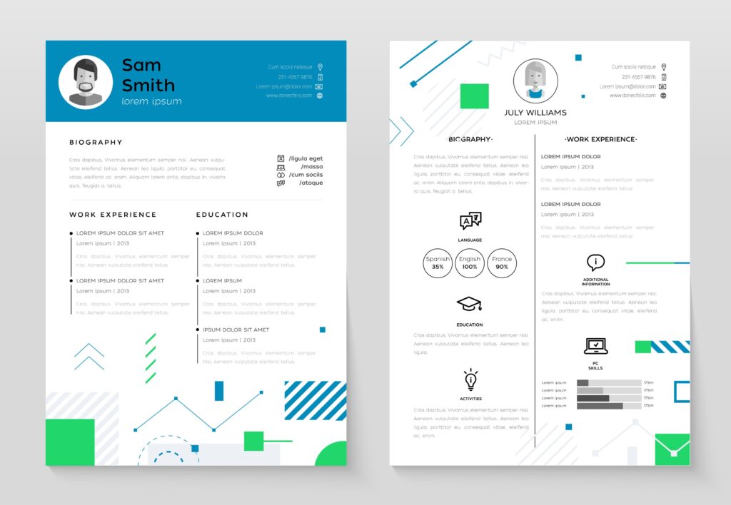 Top 5 Infographic Resume Templates 2025